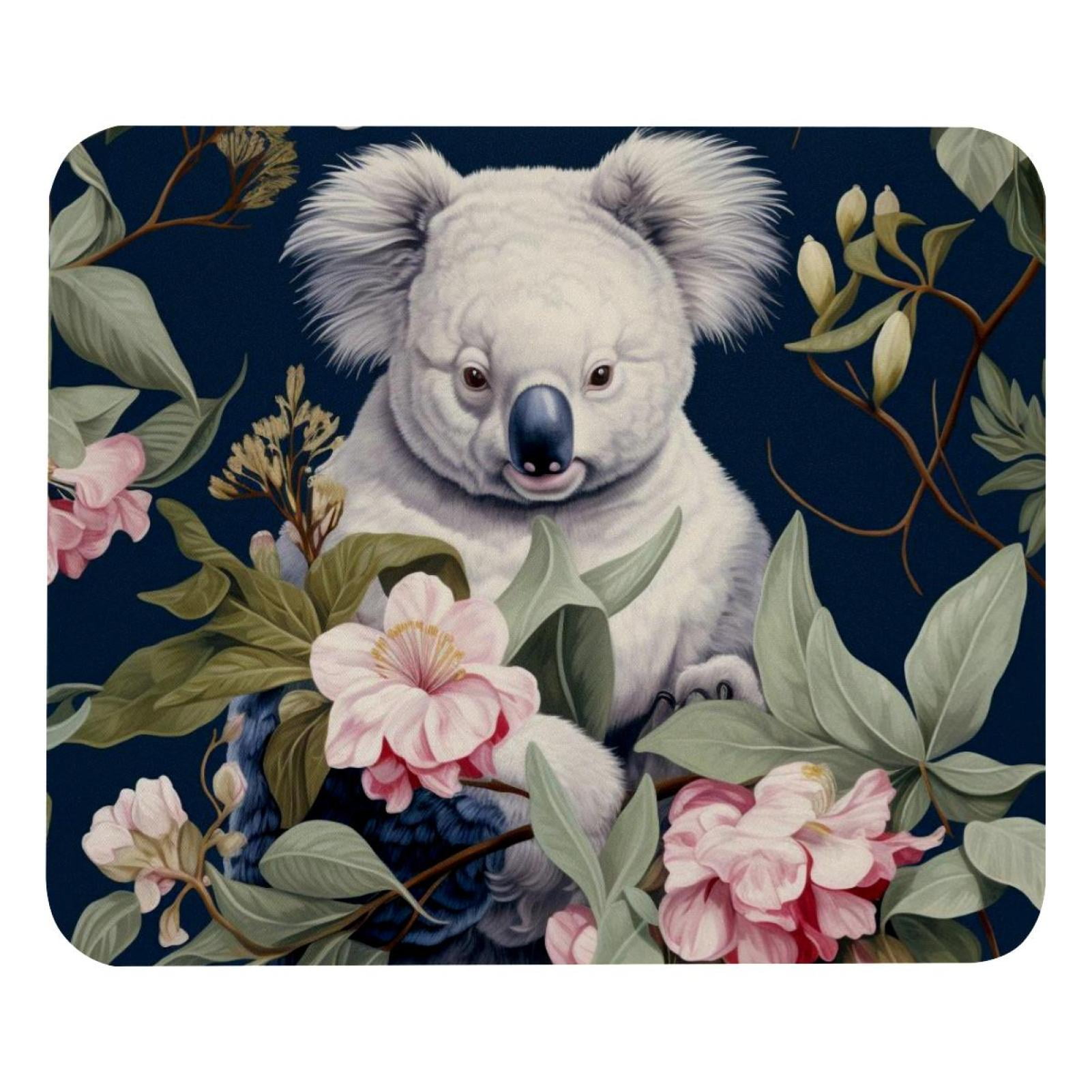 Koala Mouse Pad, Personality Design Rubber Base for Office Decor for ...