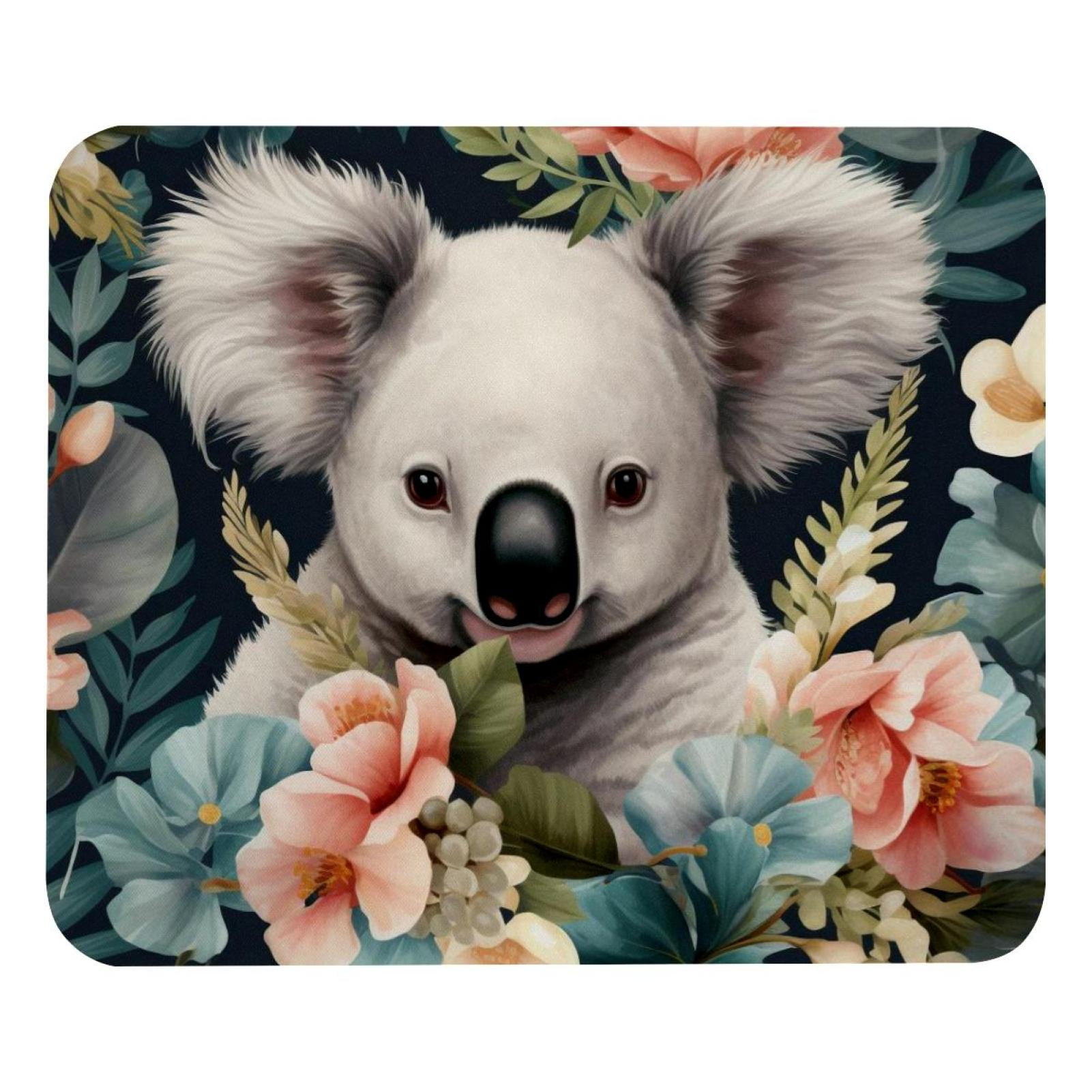 Koala Mouse Pad, Personality Design Rubber Base for Office Decor for ...