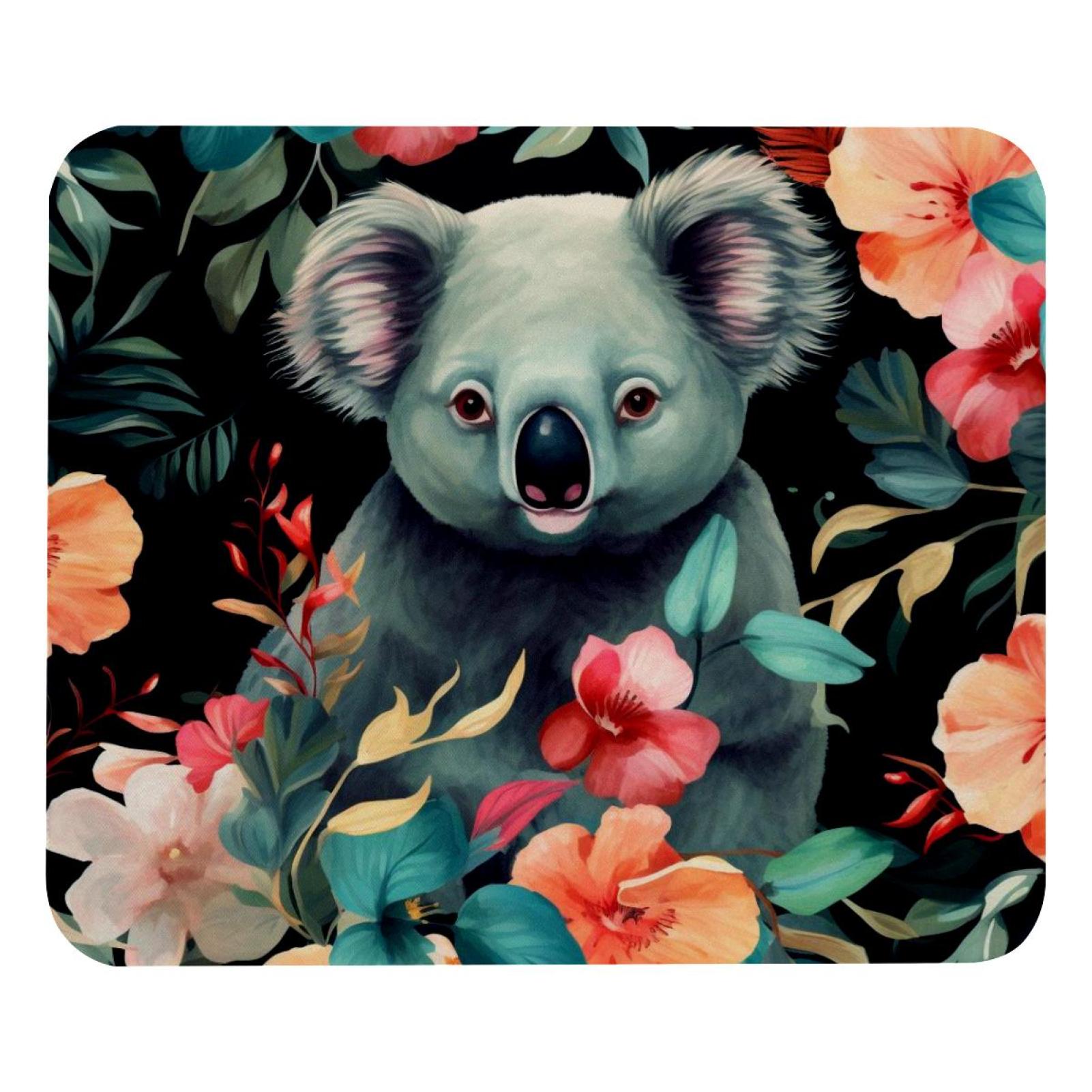 Koala Mouse Pad , Soft Cute Computer Mouse Mat with Rubber Base, Easy ...
