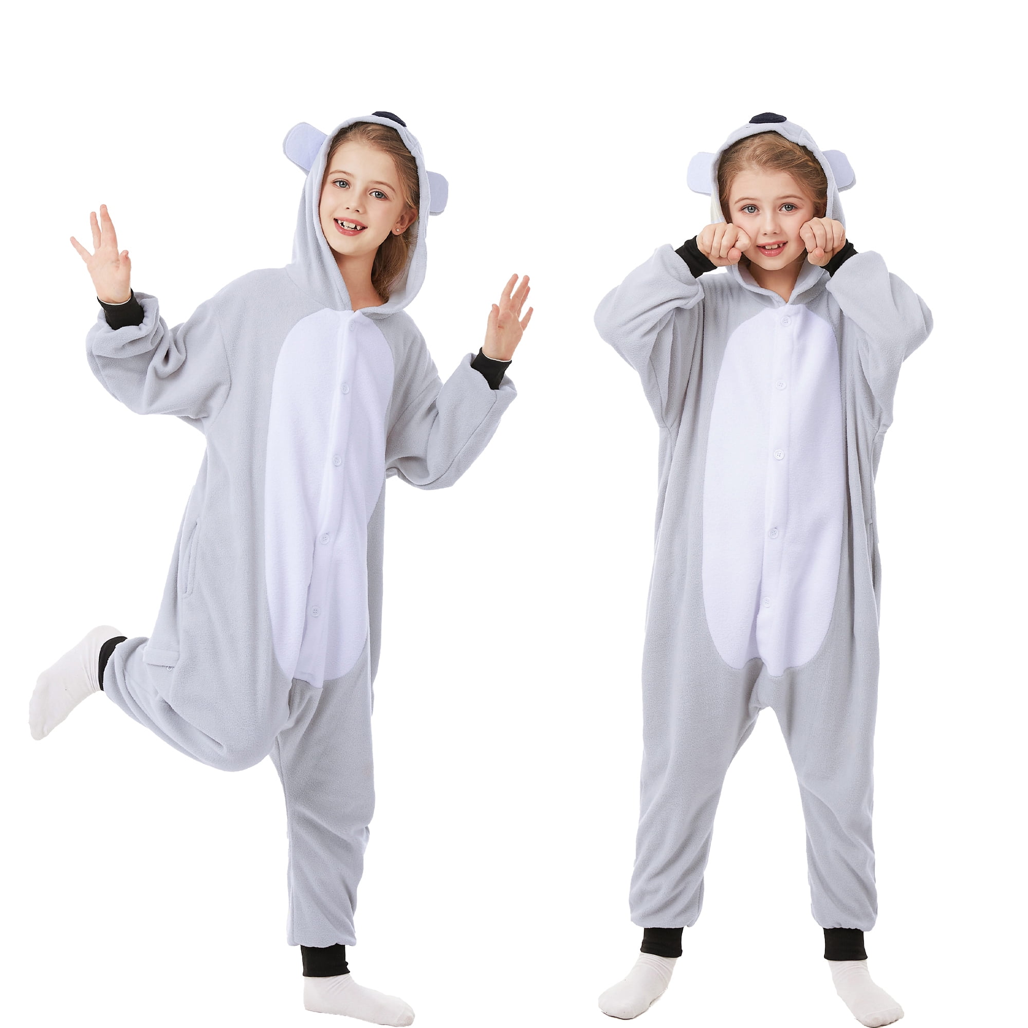 Koala Onesie Unisex Kids CANASOUR Animal Pajamas Cosplay Polyester ...