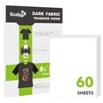 Koala Printable Heat Transfer Paper, 60 Sheets, Iron-on 8.5x11 for Dark ...