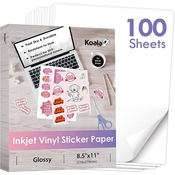 Sticker Paper in Craft Paper - Walmart.com