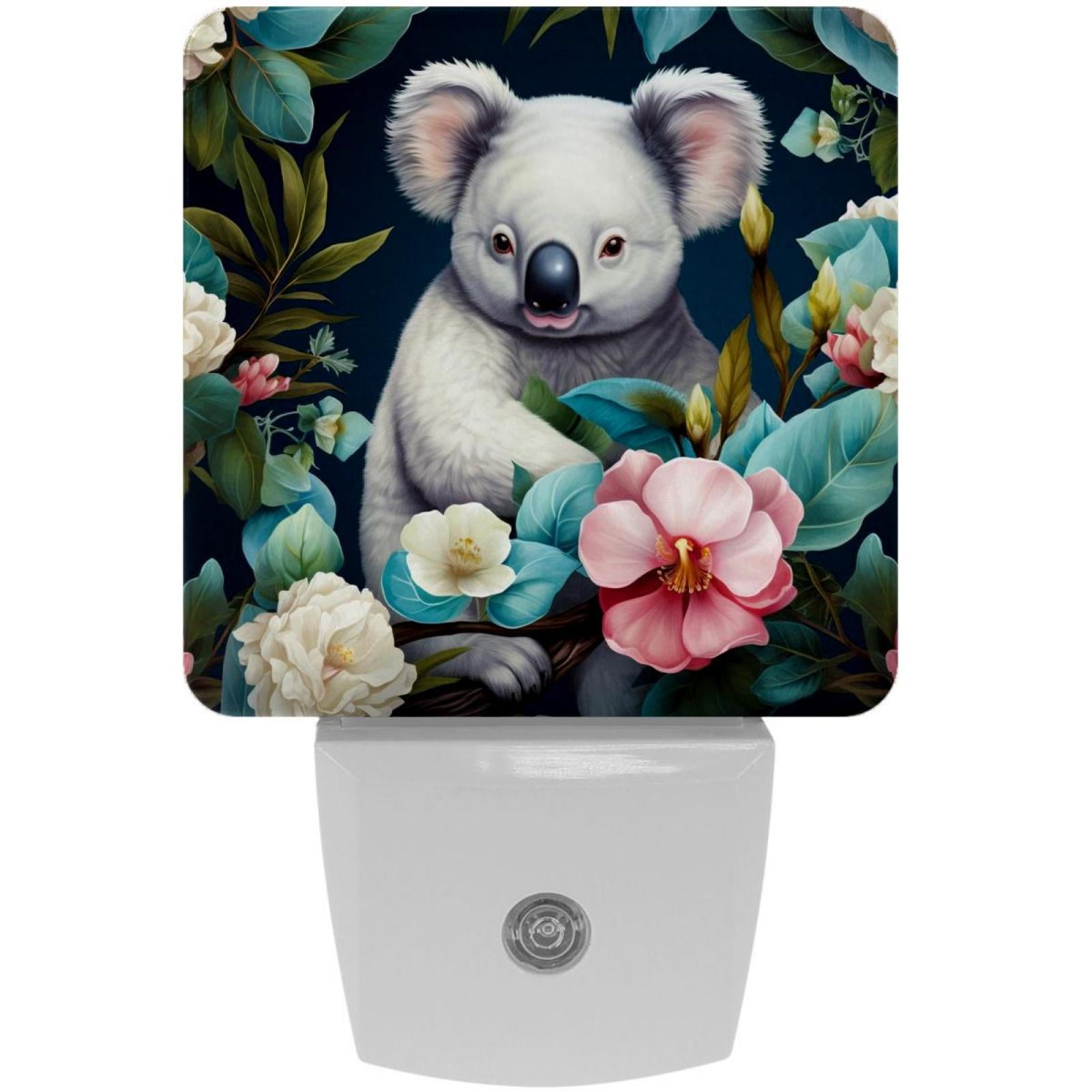 Koala Square LED Night Lights - Small, Portable, and Energy-Efficient ...