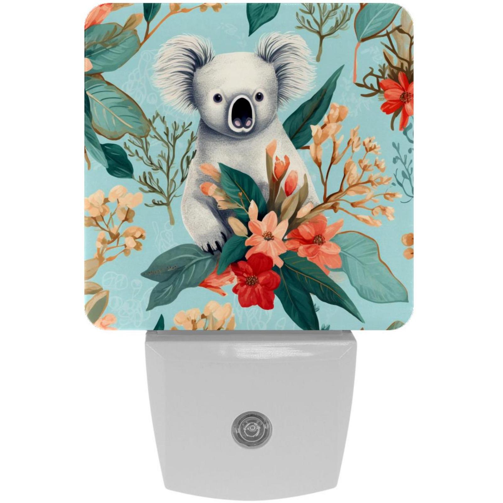 Koala Square LED Night Lights - Small, Portable, and Energy-Efficient ...