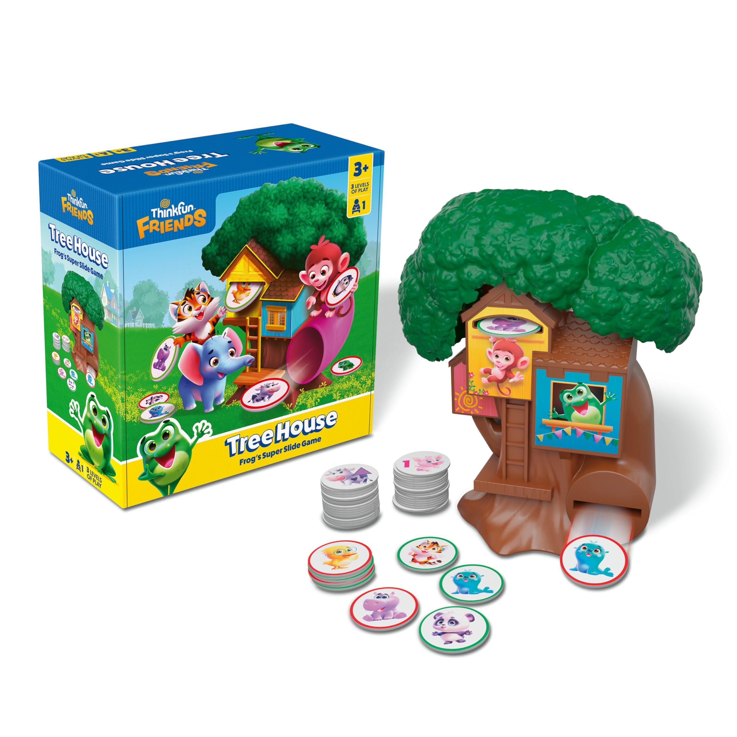ThinkFun Friends: Tree House MMF7 | A Token Matching Game | Develop ...