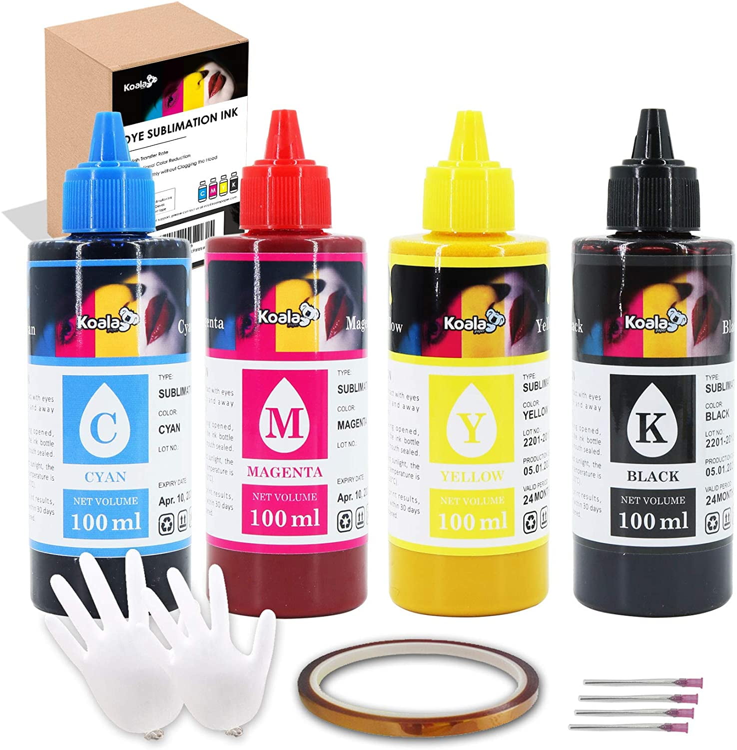 Koala 400ML Sublimation Ink for Epson Printers ET-2400/2720/2760/2800 ...