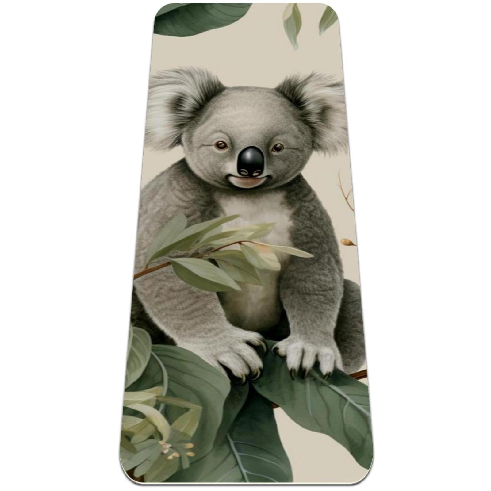 Koala TPE Yoga Mat - Exercise Mat for Pilates & Yoga - Extra Thick ...