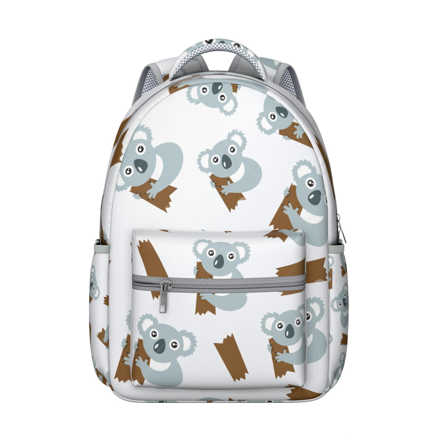 Koala Themed Ergonomic Backpack for Students - Waterproof & Lightweight ...