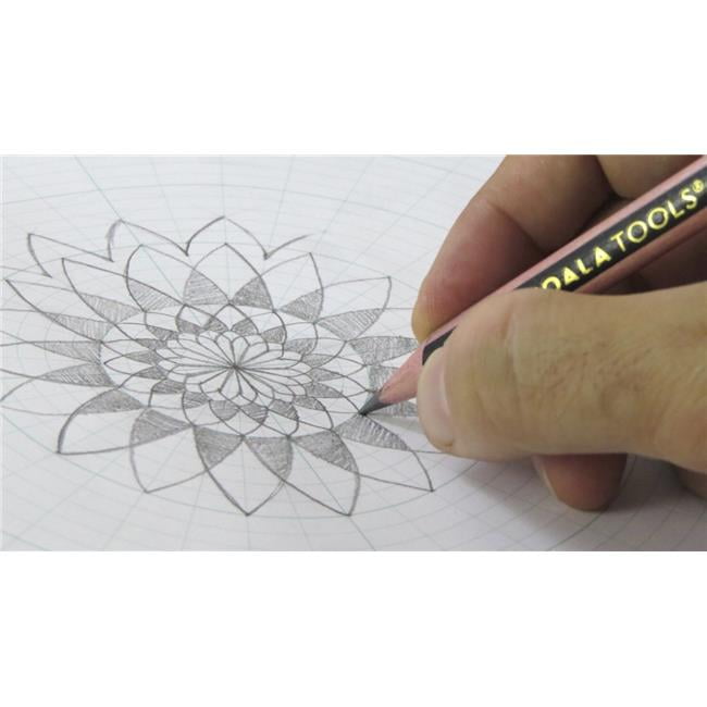 Koala Tools Circular Grid (Polar Coordinate) Graph Paper Notebook |8.5 ...