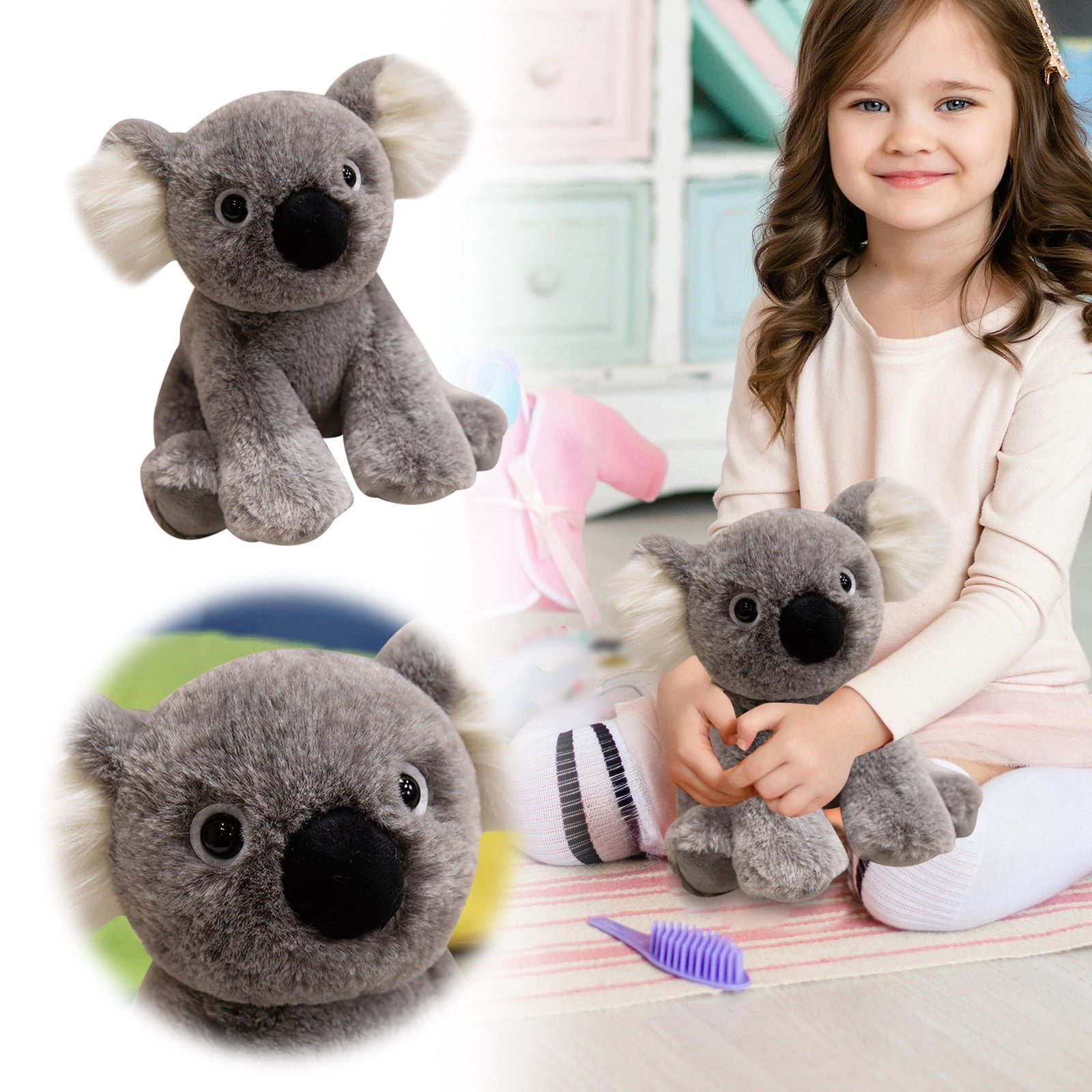 Koala Toy Soft Stuffed Animal Realistic Details For Kids Cuddling At ...