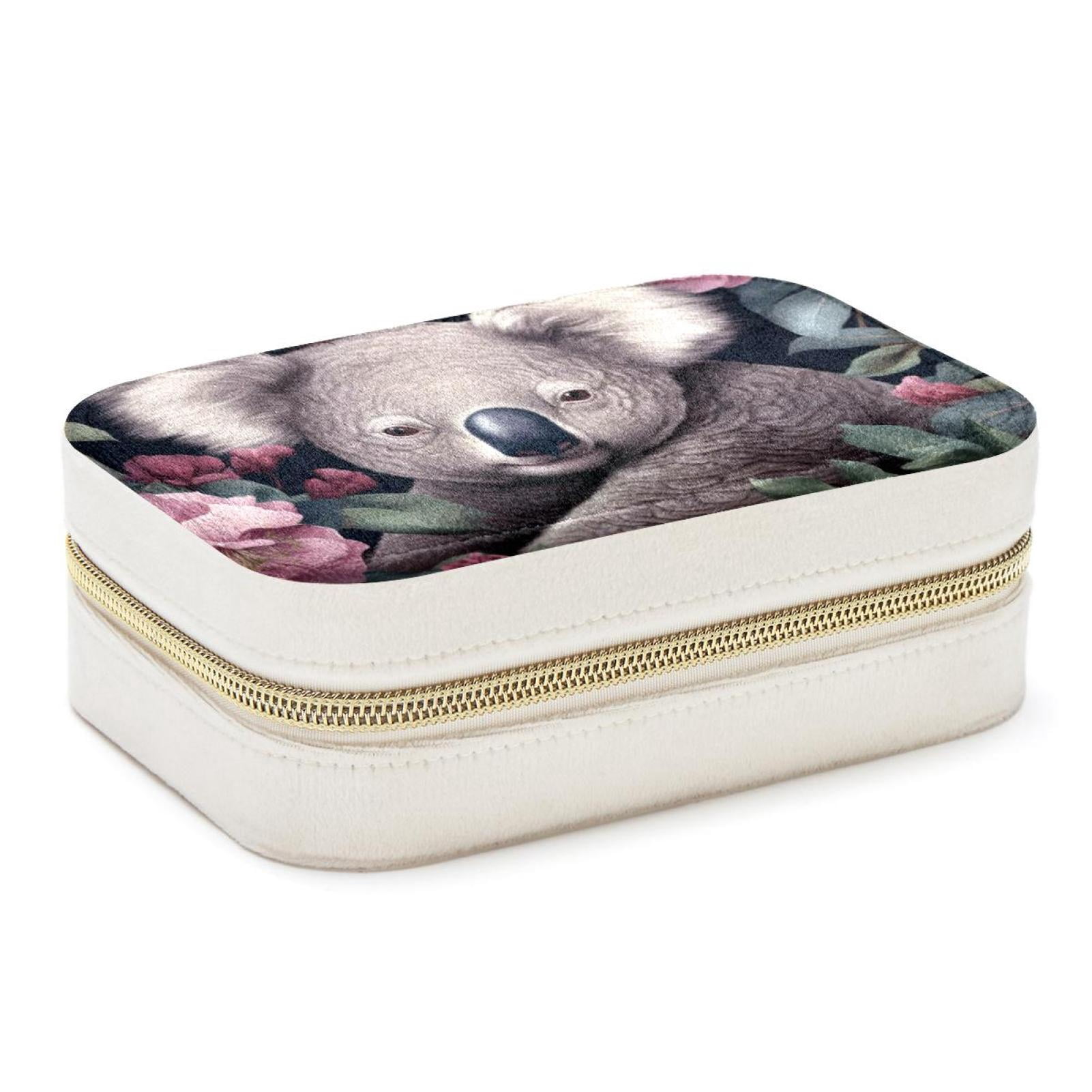 Koala Velvet Portable Jewelry Display Stand and Organizer with ...