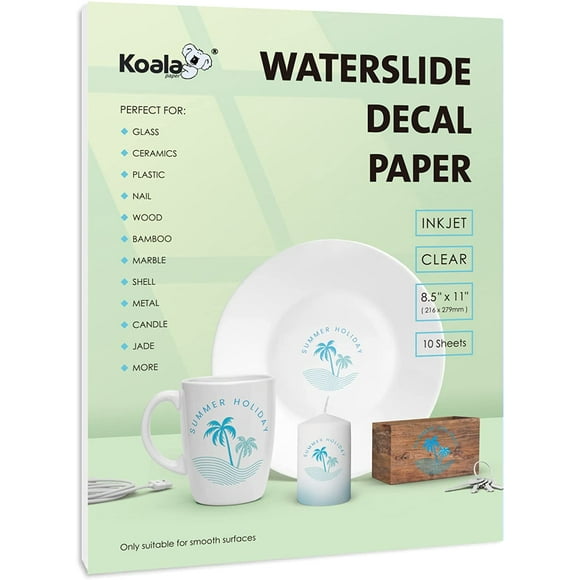 Inkjet Waterslide Decal Paper