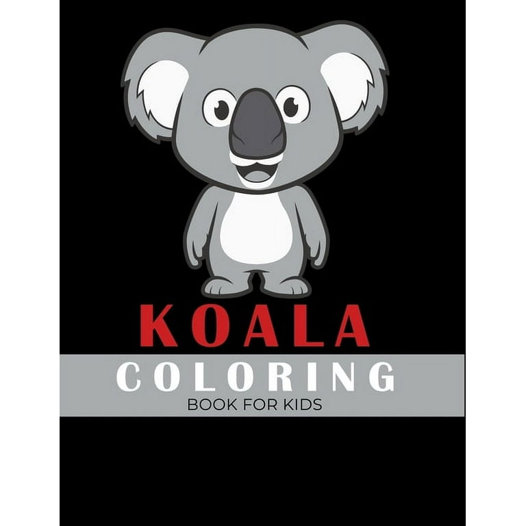 coloring book koala