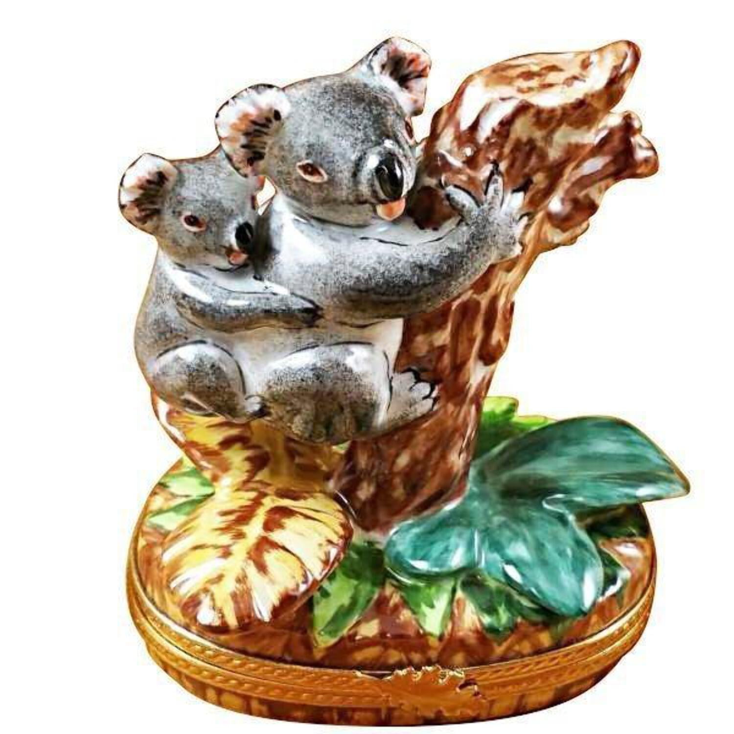 Koala with Baby Limoges Box Porcelain Figurine - Walmart.com