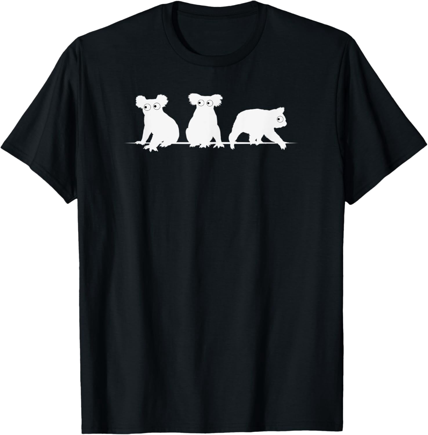 Koalas Silhouette Gift | Love Koala T-Shirt men and women can wear ...