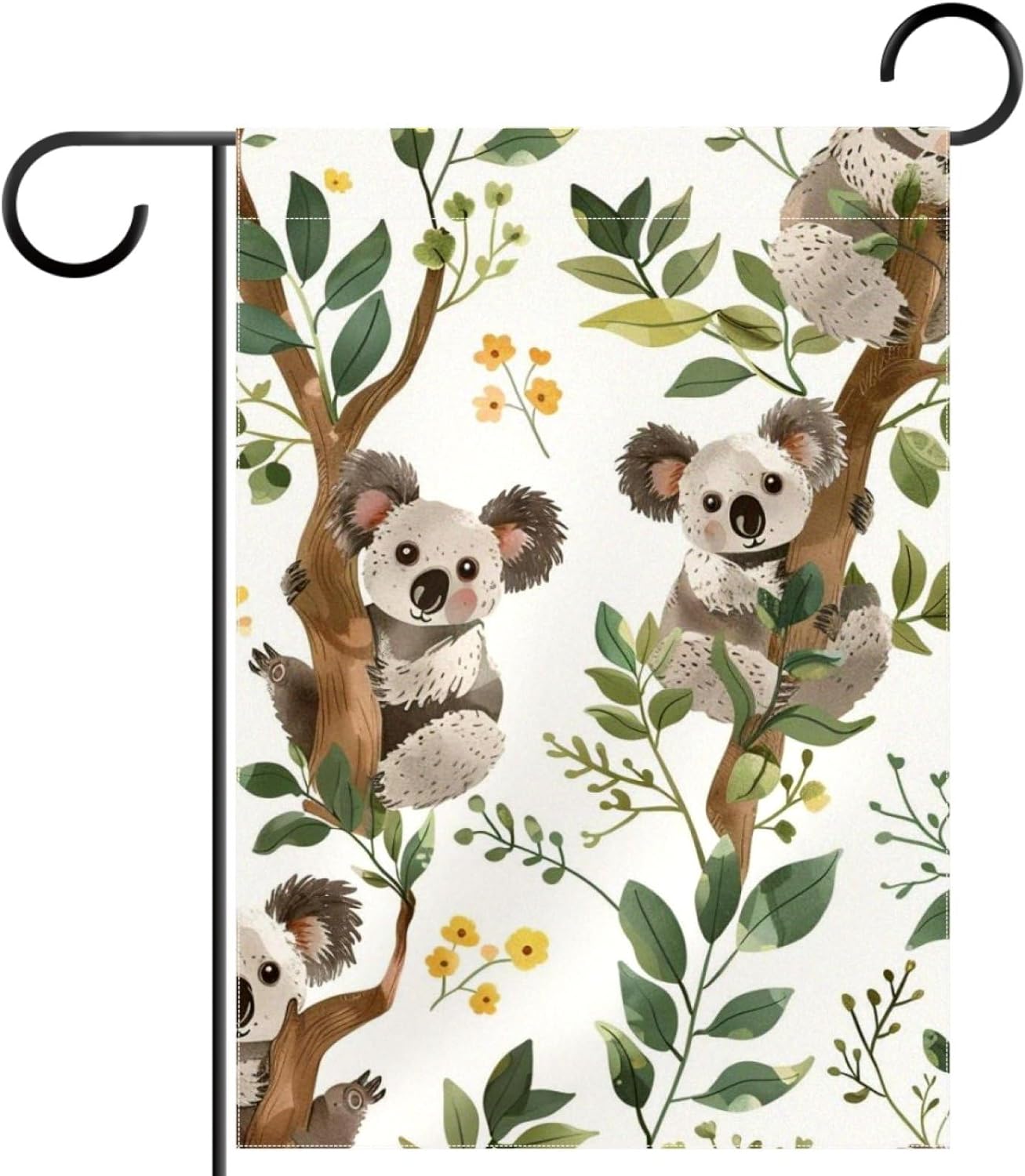 Koalas in the Tree Garden Flag 28 X 40 inch Double Sided Outdoor Yard ...