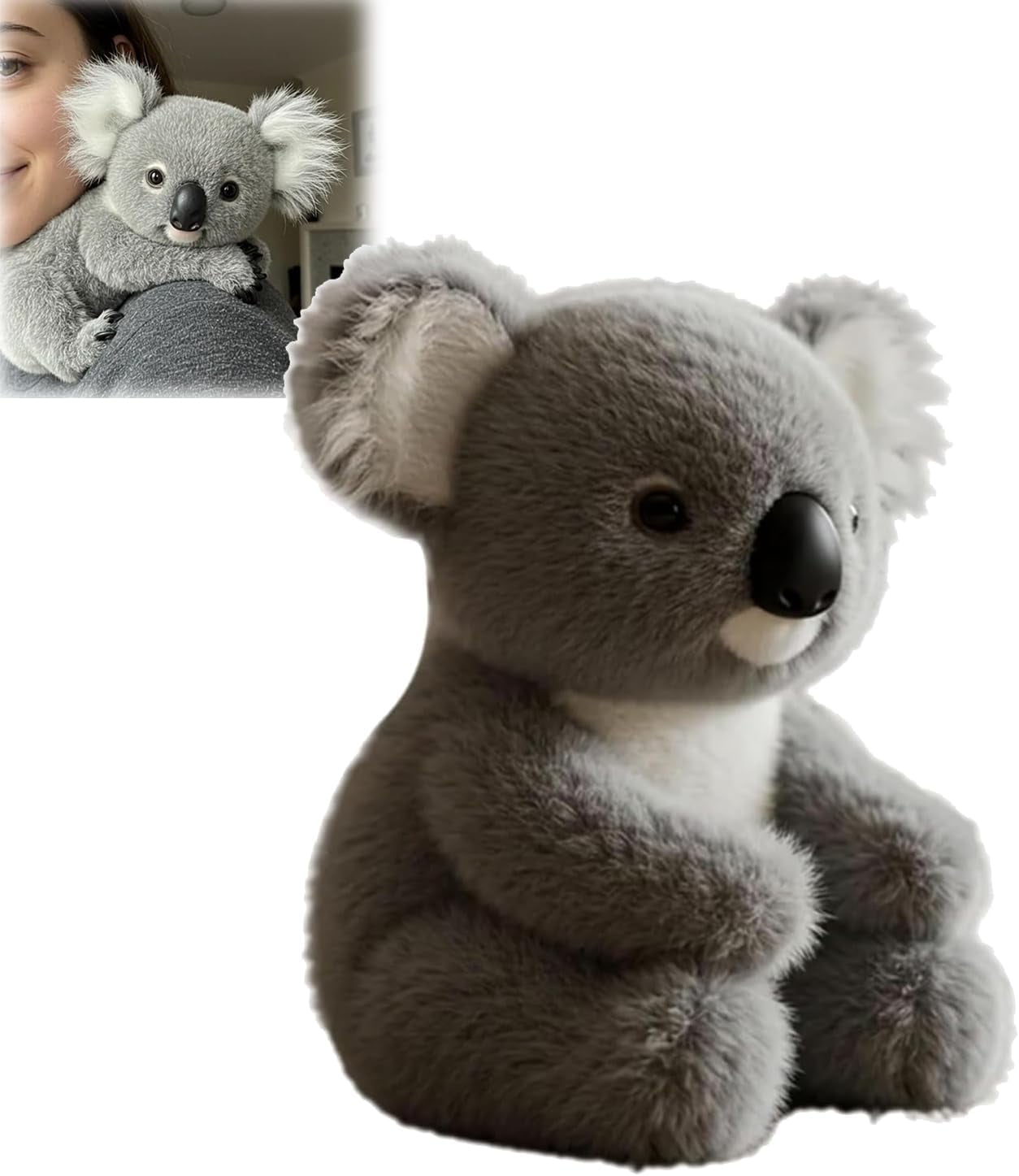 The Koaly – Emotional Healing On Demand, Ultra-Soft Koala Plush Mimics The Matural Movements ...