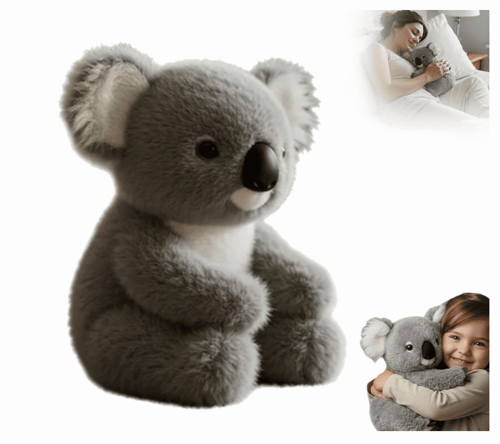 Koaly - Interactive AI Koala Plush for Adult Kids Stress Relief - 2Pcs ...