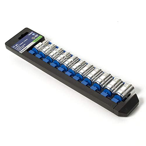 Kobalt 1/2-in Drive Metric Shallow Socket Set (11-Pieces) - Walmart.com