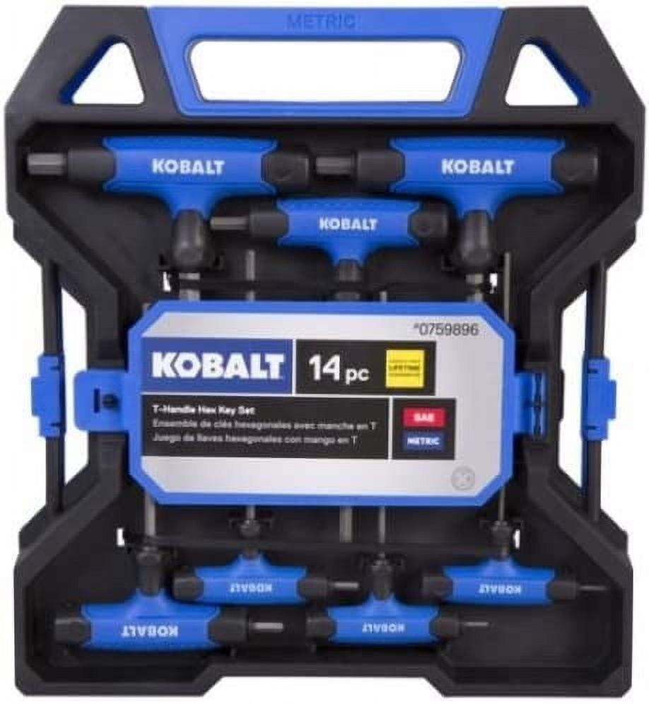 Kobalt 14 Piece T-Handle Hex Key Set - Walmart.com