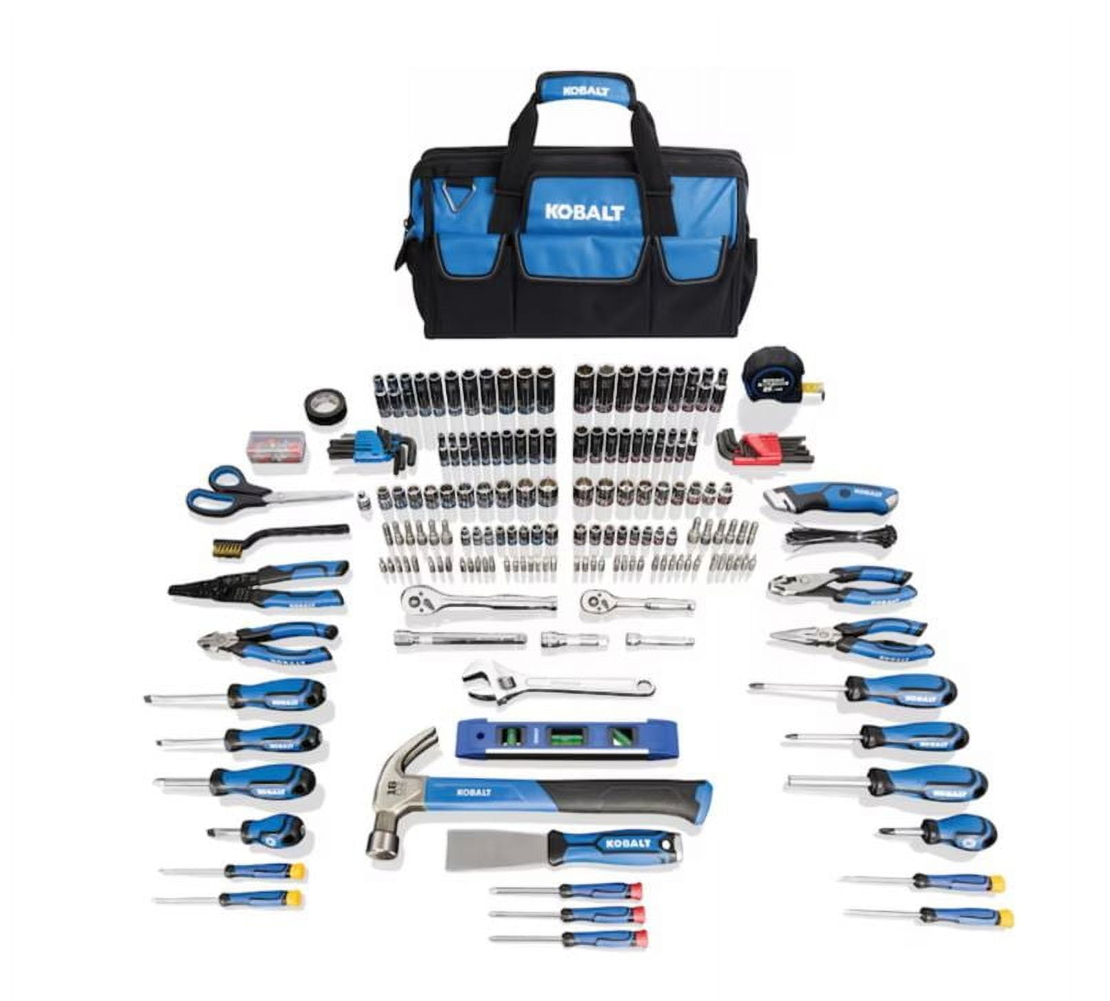 Kobalt 230-Piece Household Tool Set with Soft Case - Walmart.com
