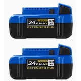 Kobalt 24-Volt Max Lithium Power Tool Batteries, 2-Pack 4.0Ah with ...