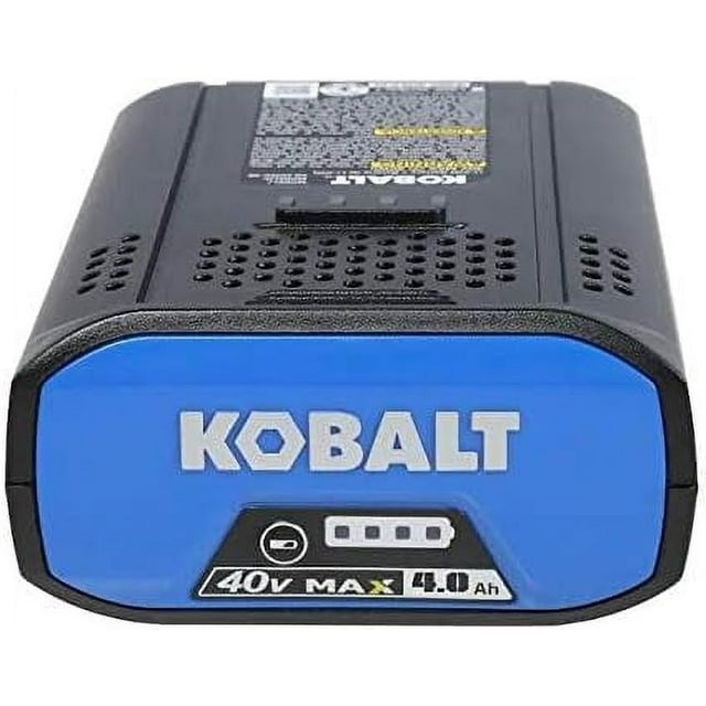 Kobalt 40-Volt 4-Amps 4.0ah Rechargeable Lithium Ion (Li-Ion) Cordless ...