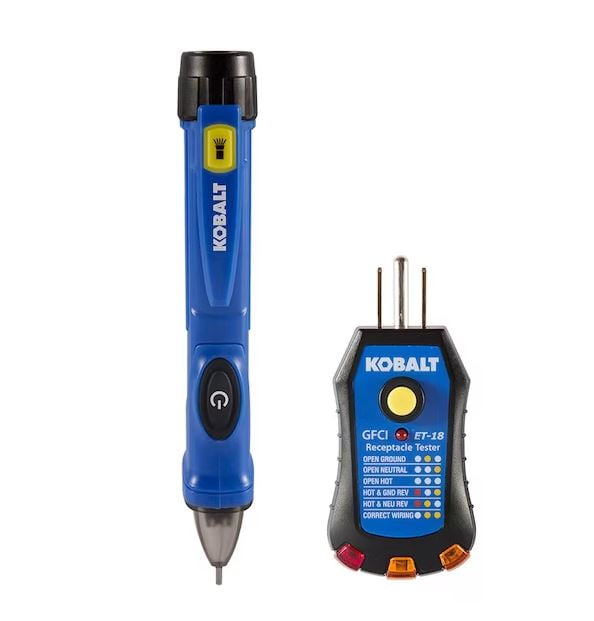 Kobalt Analog Display Voltage Tester 12-1000v/100-1000v 110v To 125v ...