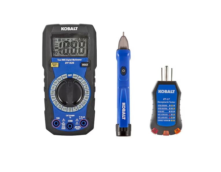 Kobalt Digital Display Specialty Meter 10 Amp 50-1000v - Walmart ...