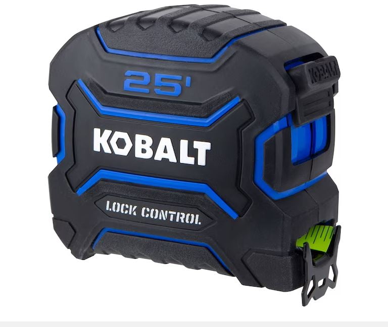 Kobalt Lock Control 25-ft Tape Measure - Walmart.com