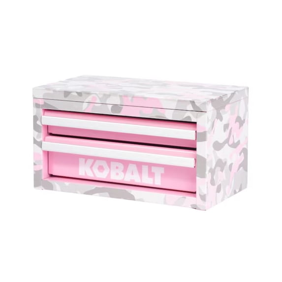 Kobalt, Mini Tool Box, 10.83" W x 5.91" H x 5.91" D, Pink Camo ...