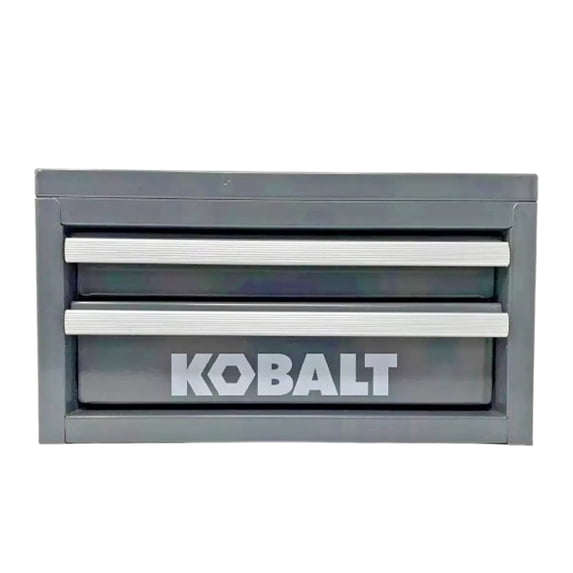 Kobalt Mini 2-Drawer Gray Steel Tool Box - Walmart.com