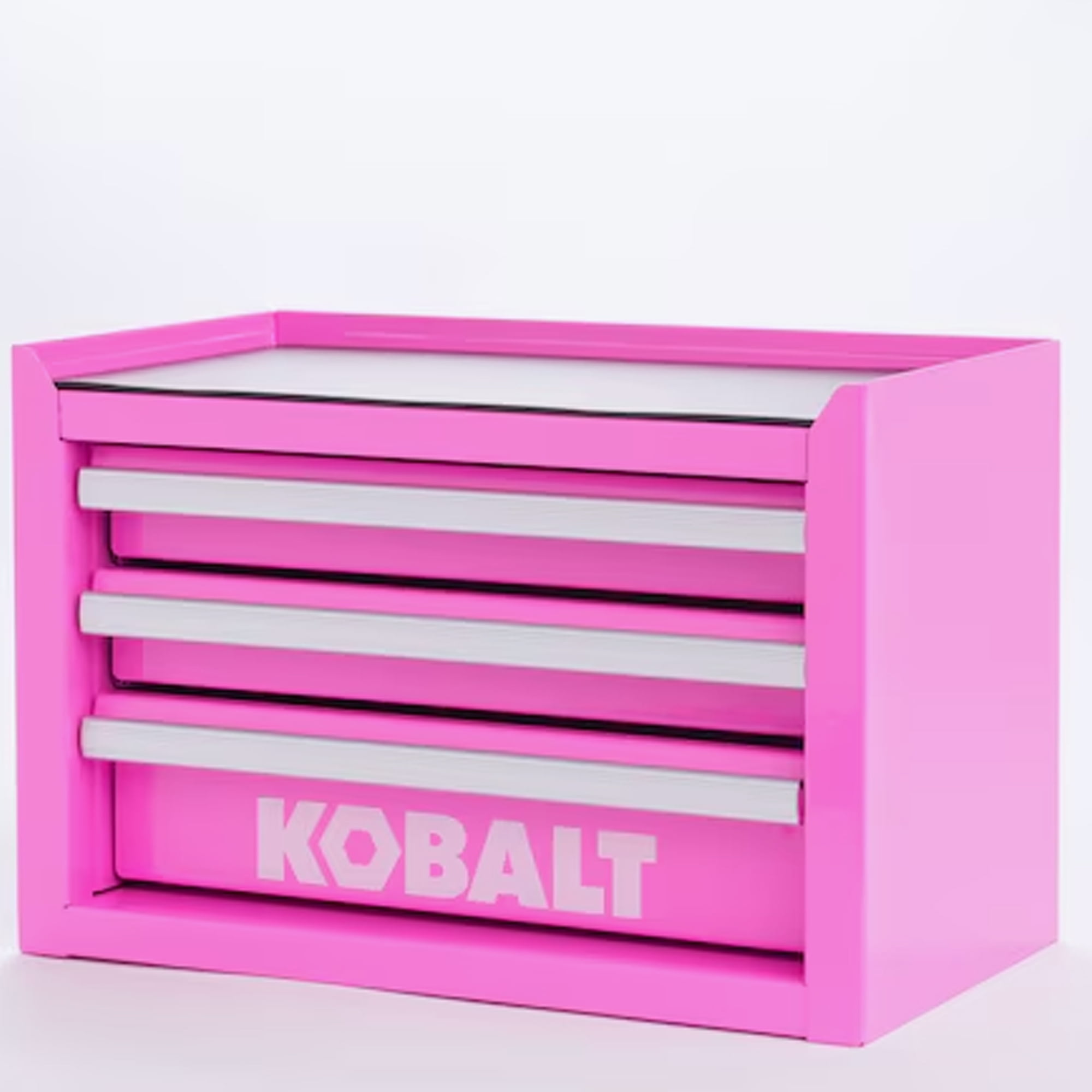 Kobalt Mini 3-Drawer Hot Pink Steel Tool Jewelry Box Rare Base ...