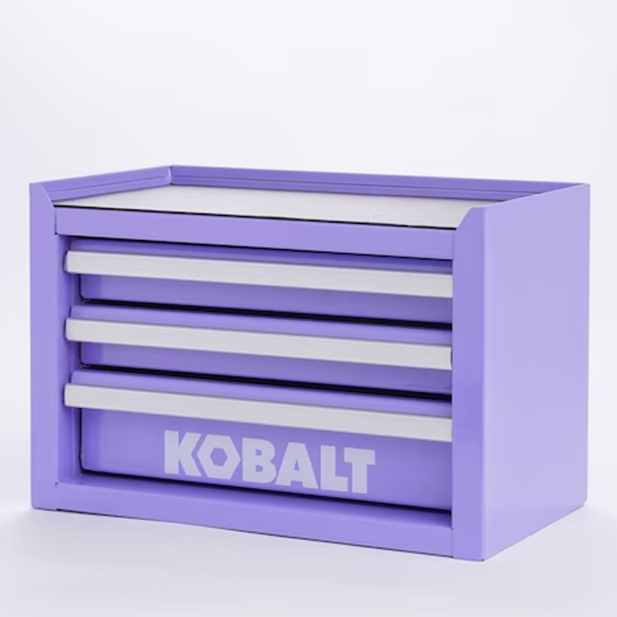 Kobalt Mini 3-Drawer Lavander Steel Tool Jewelry Box Rare Base ...