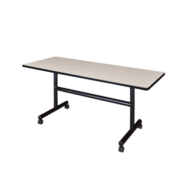 Regency 60 x 24 in. Flip-Top Training Nesting Table- Maple - Walmart ...