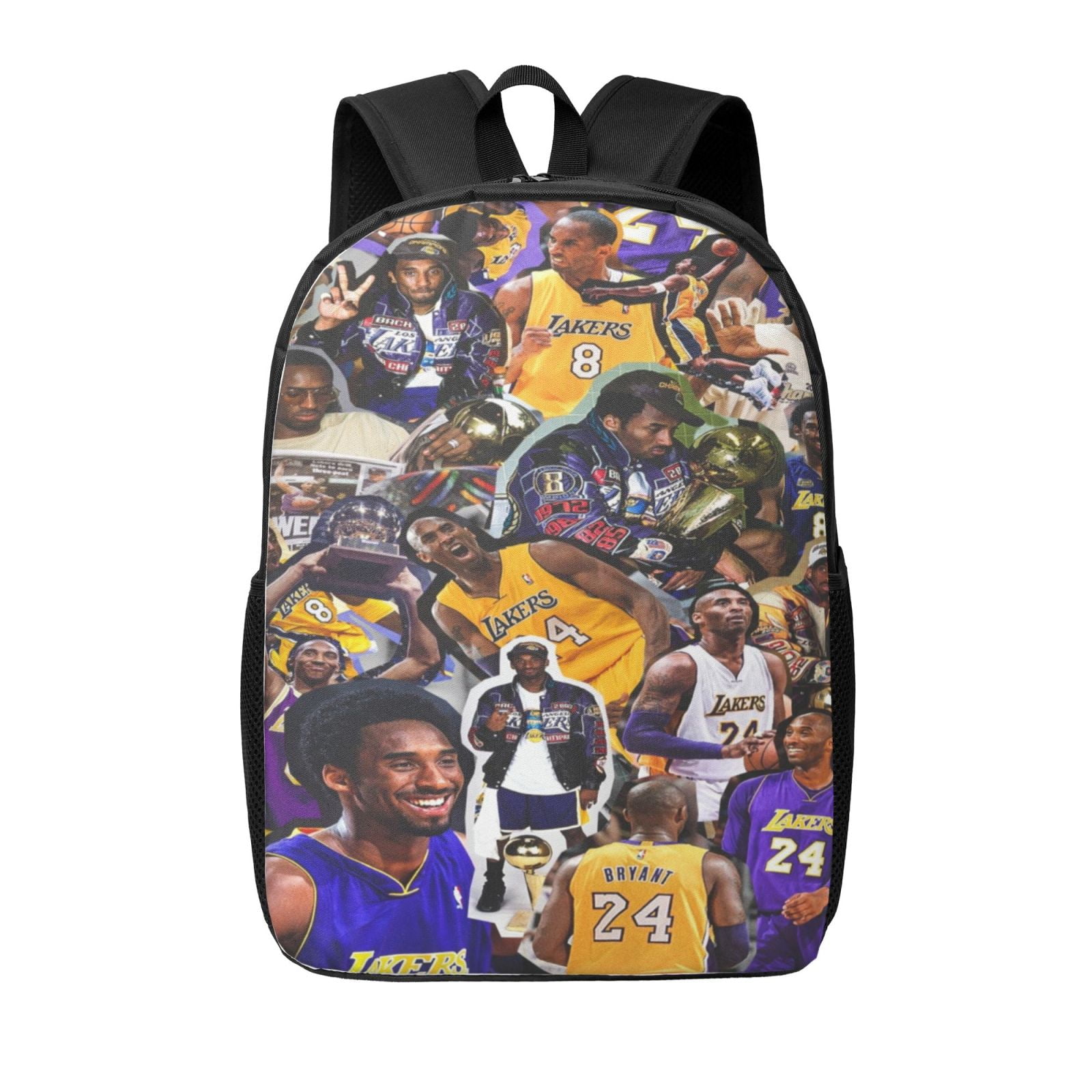 Kobe Backpack for Men Women School College Bag Print Bookbag 17 inch ...