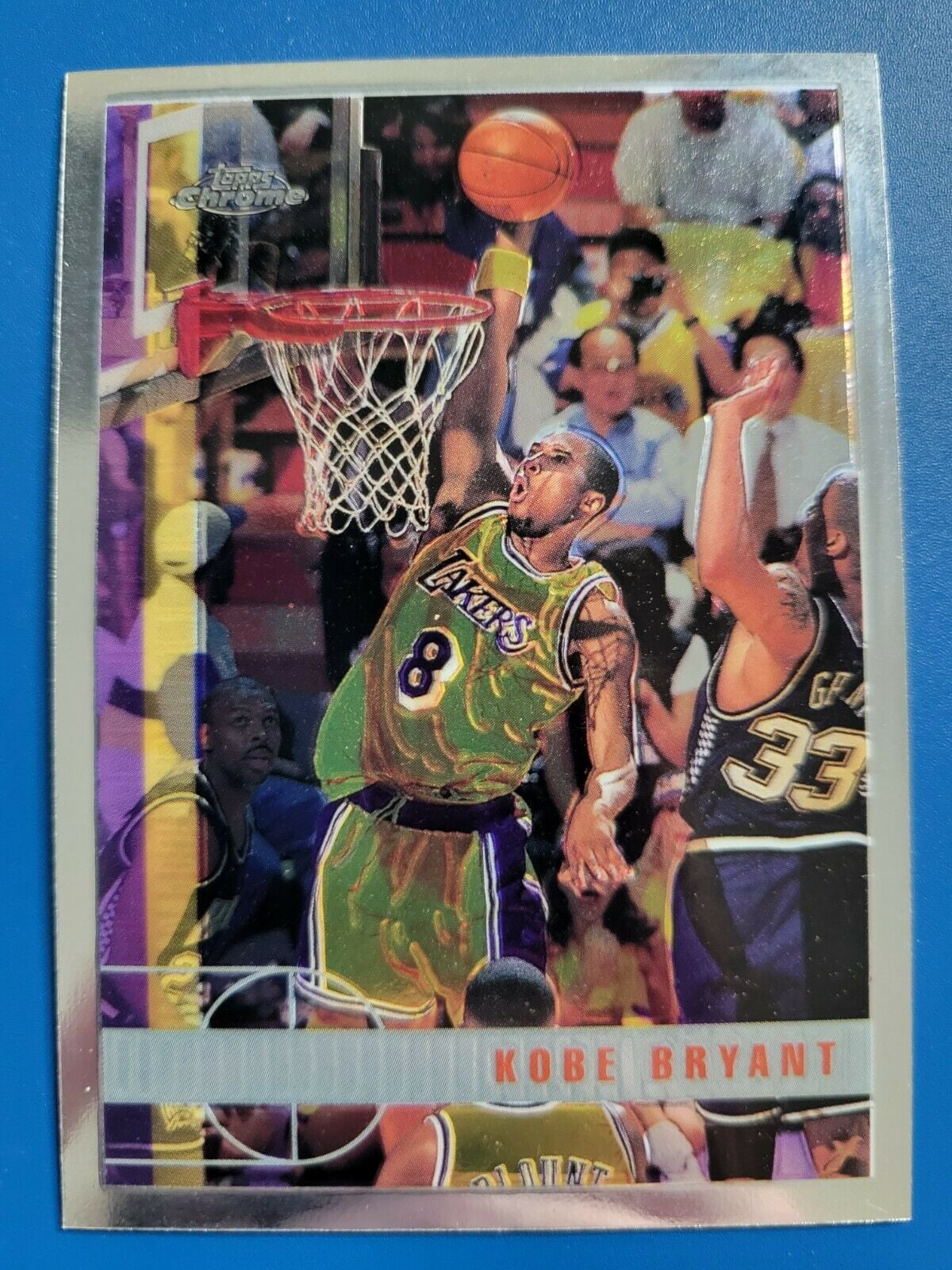 Kobe Bryant 1997-98 TOPPS CHROME (2ND YEAR) #171 LOS ANGELES LAKERS ...