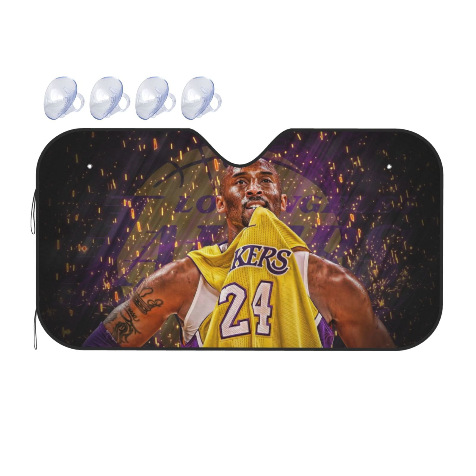 Kobe Bryant Car Windshield Sun Shade Print Sun Shield Protector ...