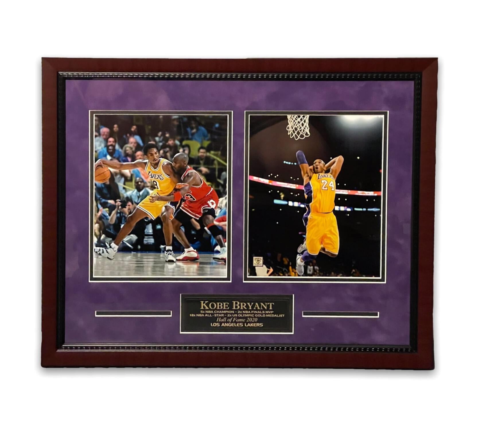 Kobe Bryant Los Angeles Lakers Photo Collage Framed to 16x20 - Walmart.com