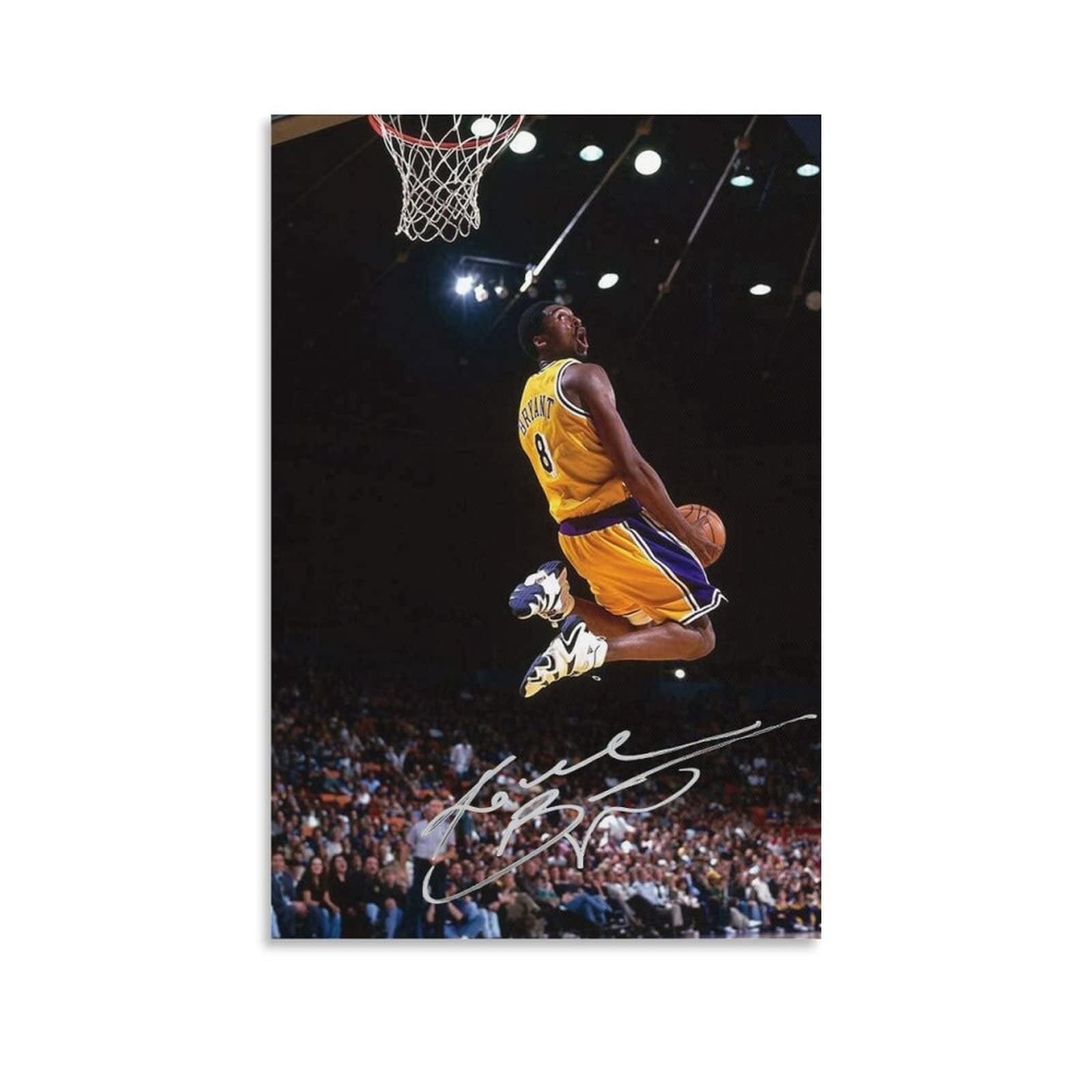 Kobe Bryant Poster Wall Art Canvas Print Poster Modern, Sports, Lakers ...