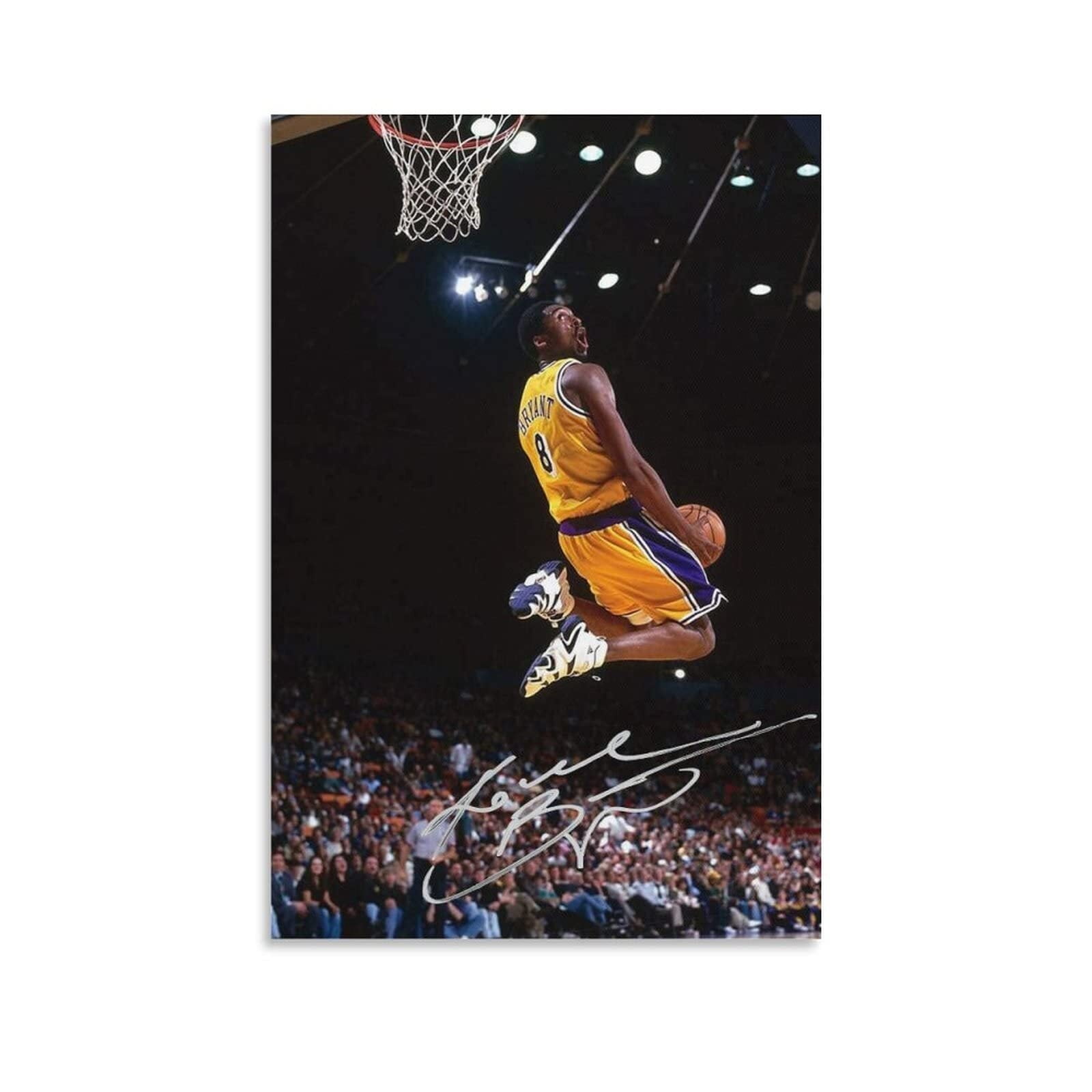 Kobe Bryant Poster Wall Art Canvas Print Poster Modern, Sports, Lakers ...