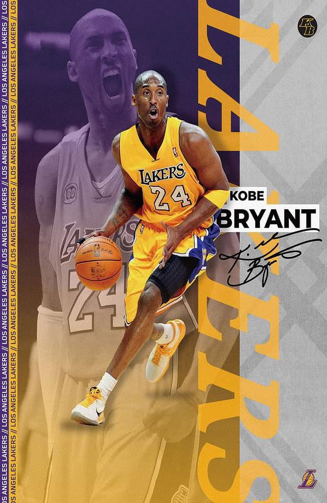 Kobe Bryant Posters & Prints Basketball Goat Player Sports Bedroom ...