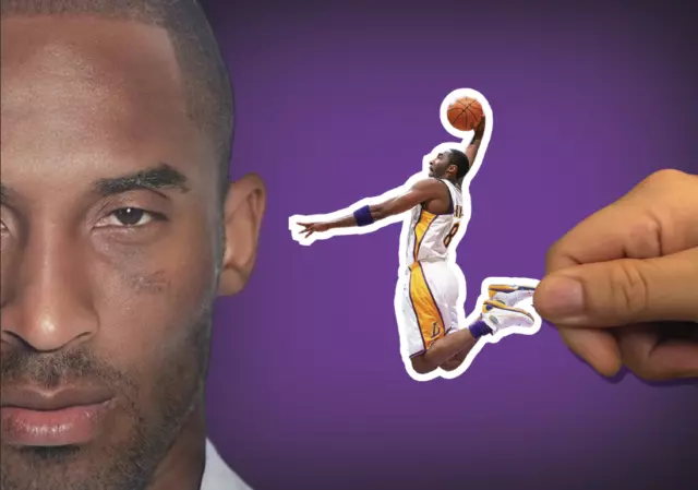 Kobe Bryant Sticker Los Angeles Los Angeles Basketball Team Car Truck ...
