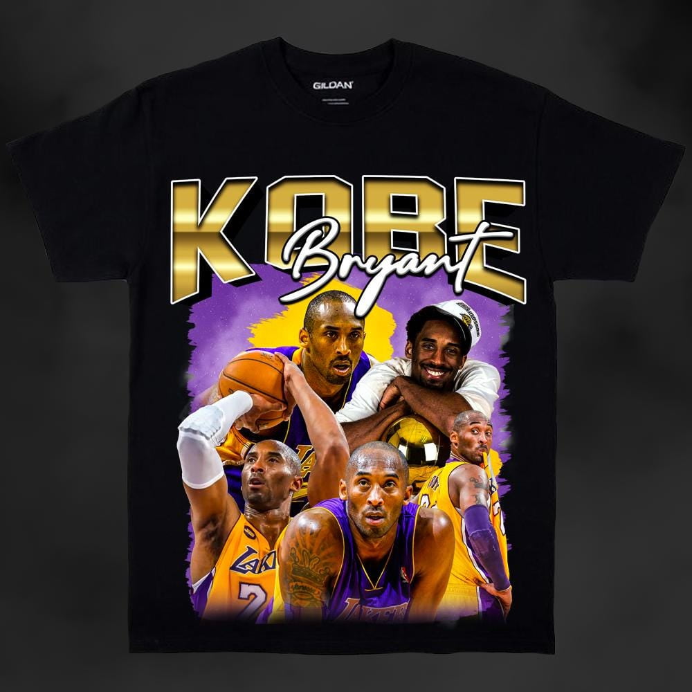 Kobe! Bryant! T Shirt Design PNG - Walmart.com