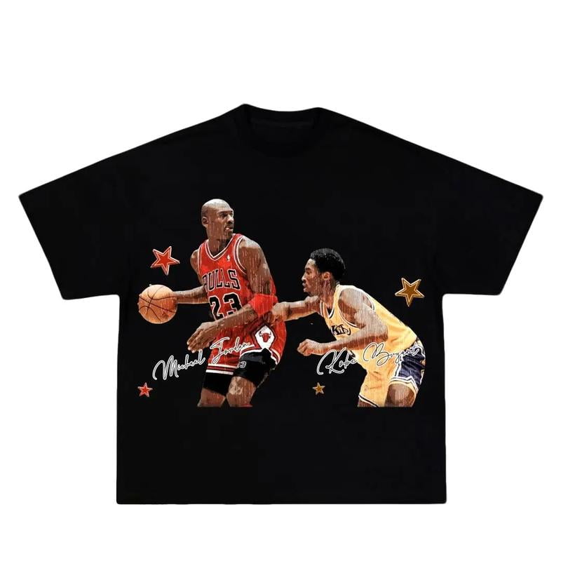 Kobe Bryant X Michael Jordan Graphic Unisex Tee - Walmart.com