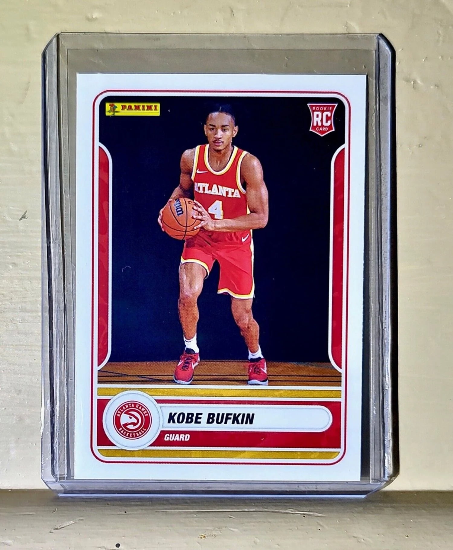 Kobe Bufkin 2023-24 Panini NBA Basketball #84 Rookie Card Atlanta Hawks ...