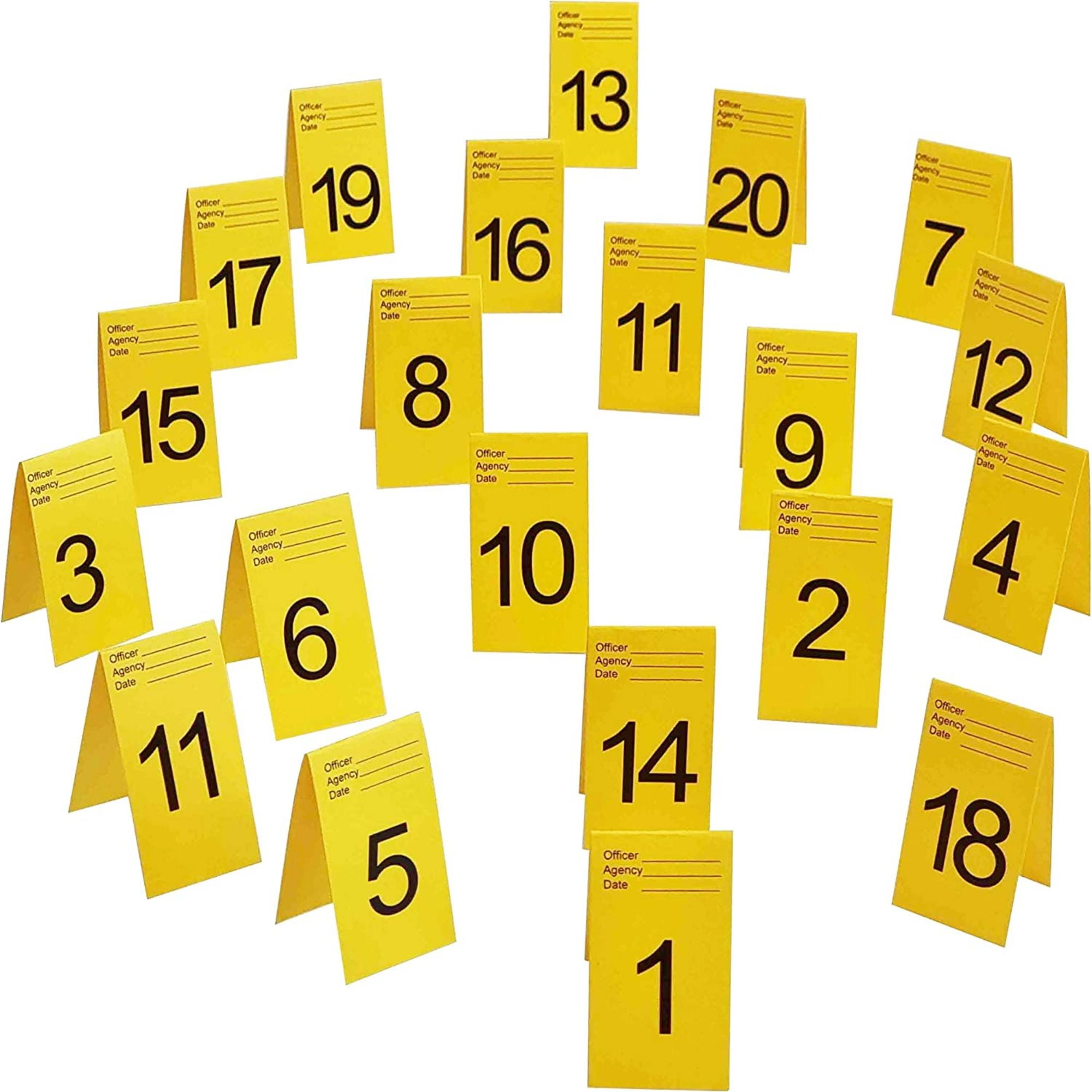 Kobe1 Disposable Photo Evidence, Frames Markers. Cardstock:2.7" x 1.6 ...