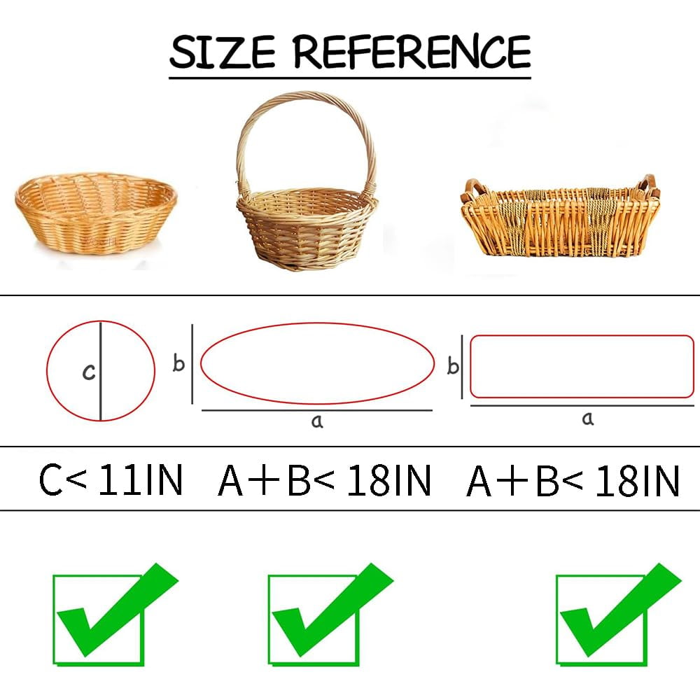 KoberrLi Cellophane Wrap AJH3 Cellophane Bags 18x25 inch Gift Baskets ...