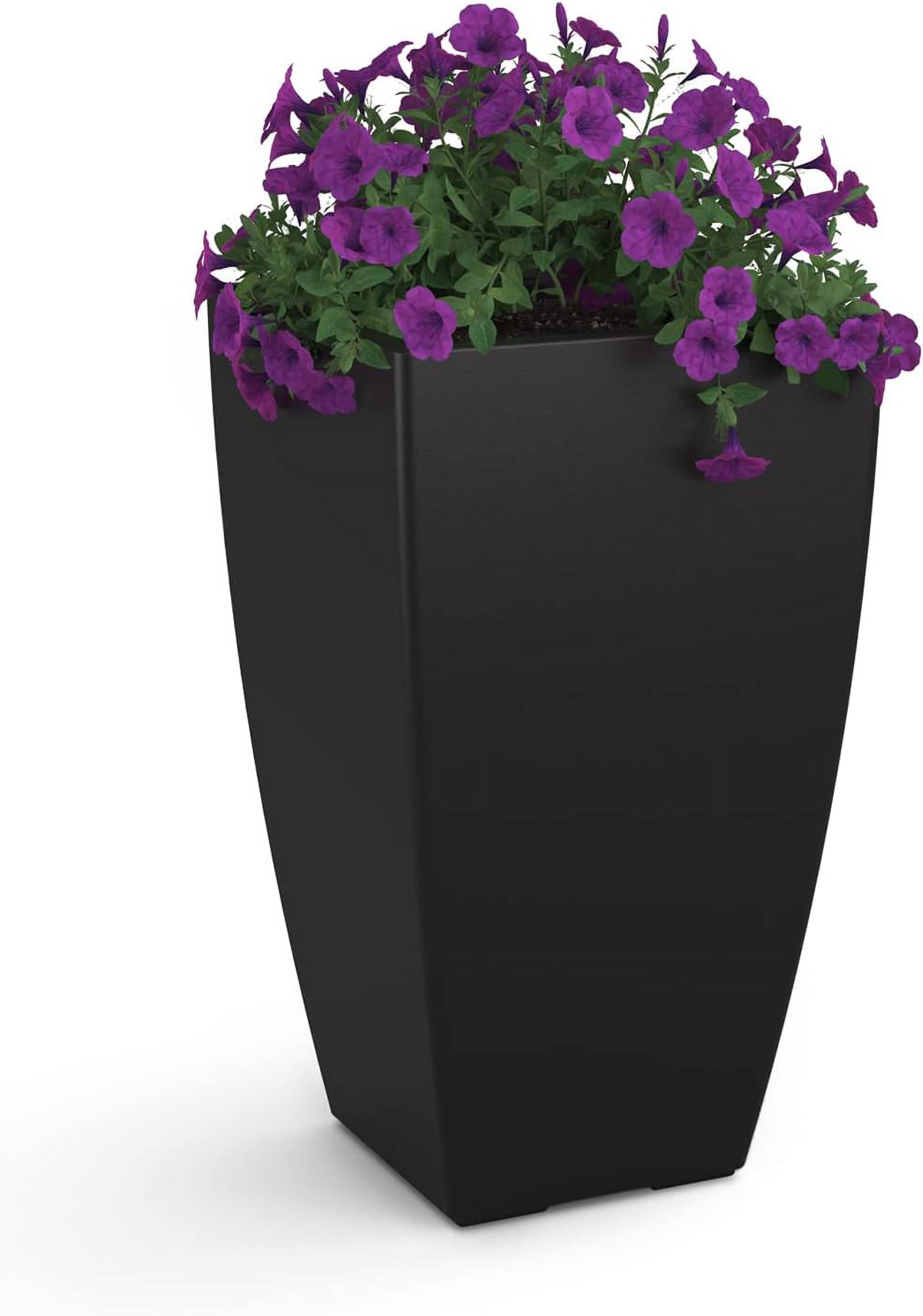 Kobi 26-Inch Tall Planter – Self-Watering, Weather-Resistant Planter ...