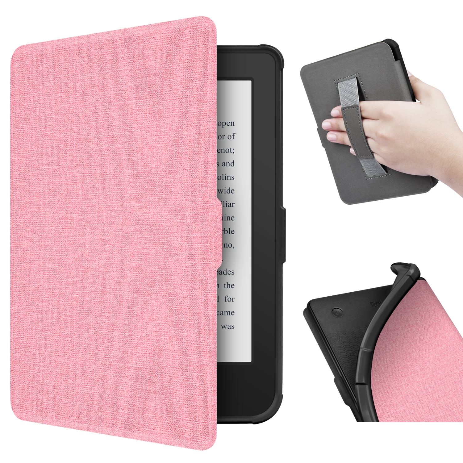 For Kobo Clara Colour BW 2024 2E Case with Hand Belt Holder Strap 6 ...